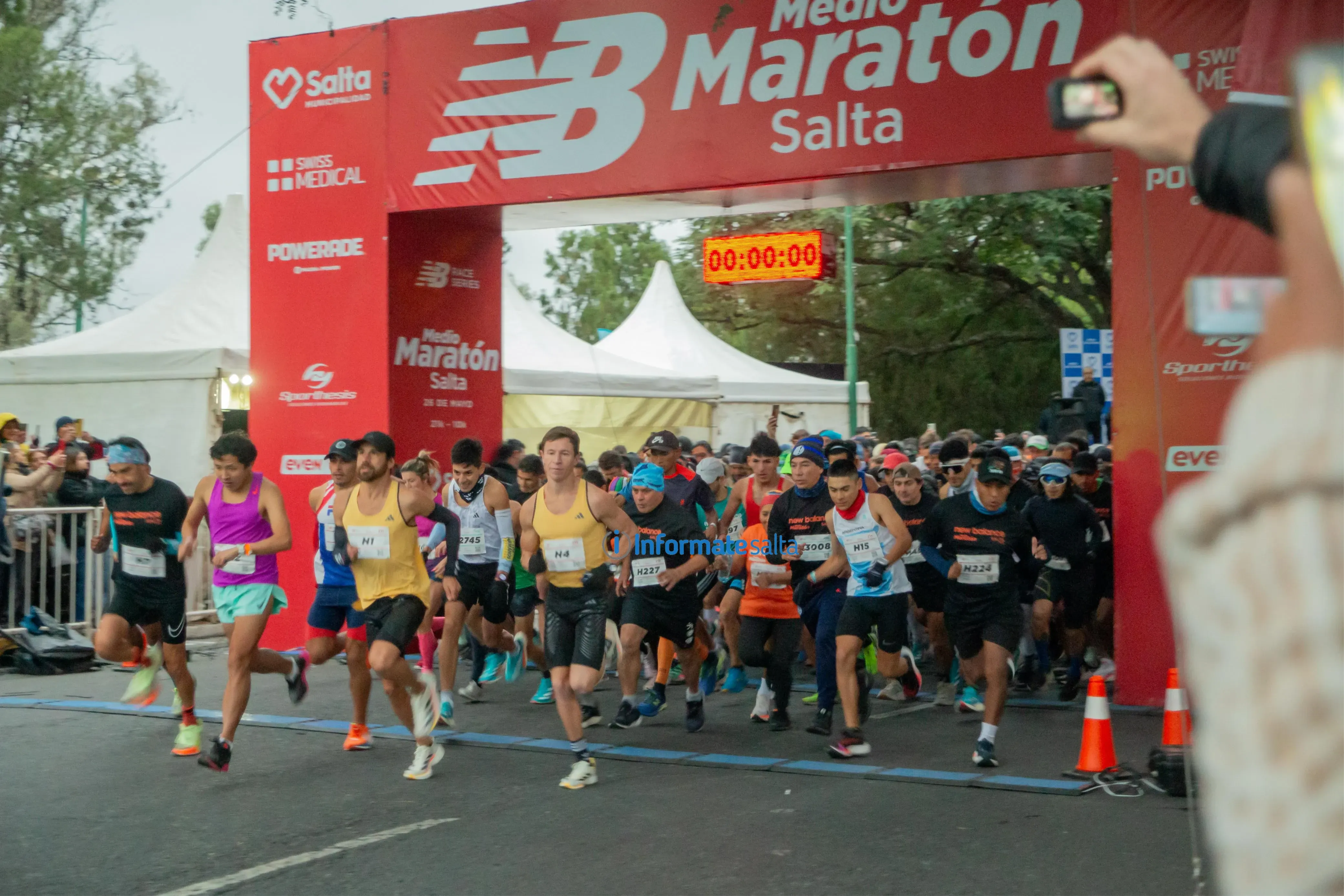 Mañana habrá cortes de calles por la Media Maratón New Balance