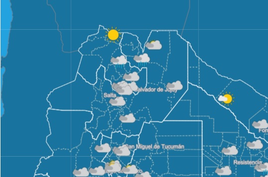 Tiempo en Salta: Vuelven los días frescos con posibles precipitaciones