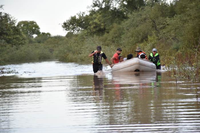 El río Pilcomayo está estable y no se esperan nuevos picos de crecida