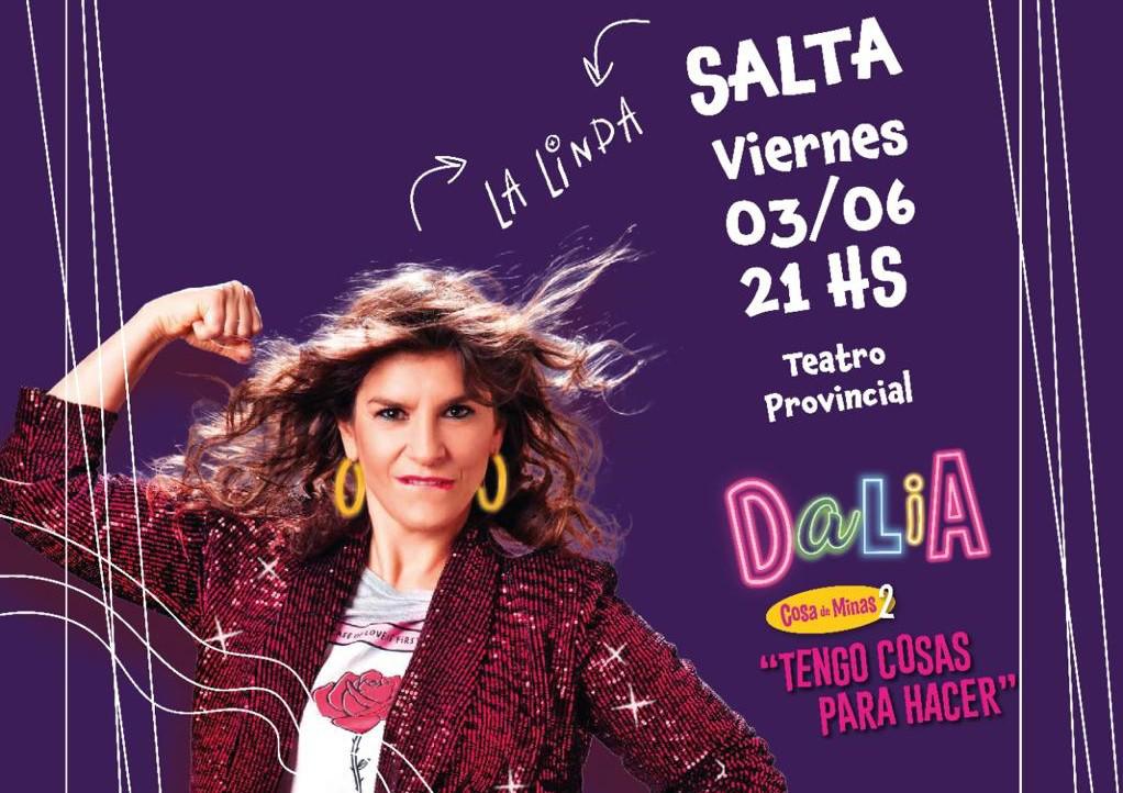 El humor de Dalia Gutmann llega este viernes al Teatro Provincial